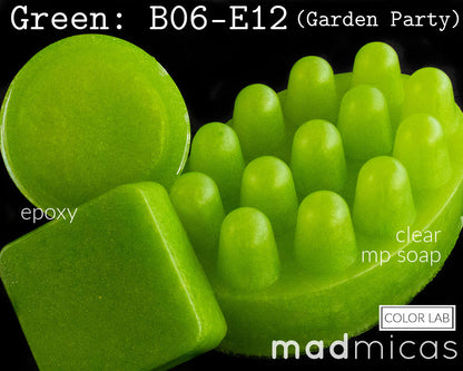 Color Lab Green: B06-E12 (Garden Party) – Mad Micas