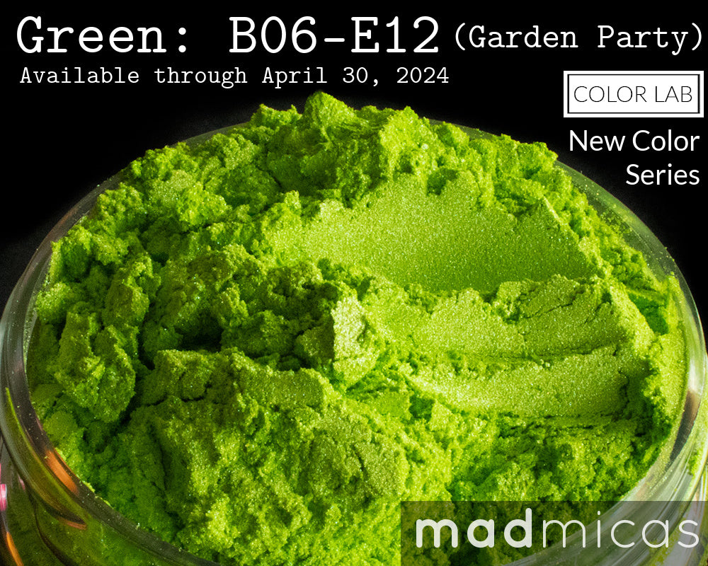 Color Lab Green: B06-E12 (Garden Party) – Mad Micas