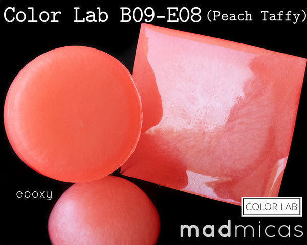 Color Lab™ B09-E08 (Peach Taffy) – Mad Micas