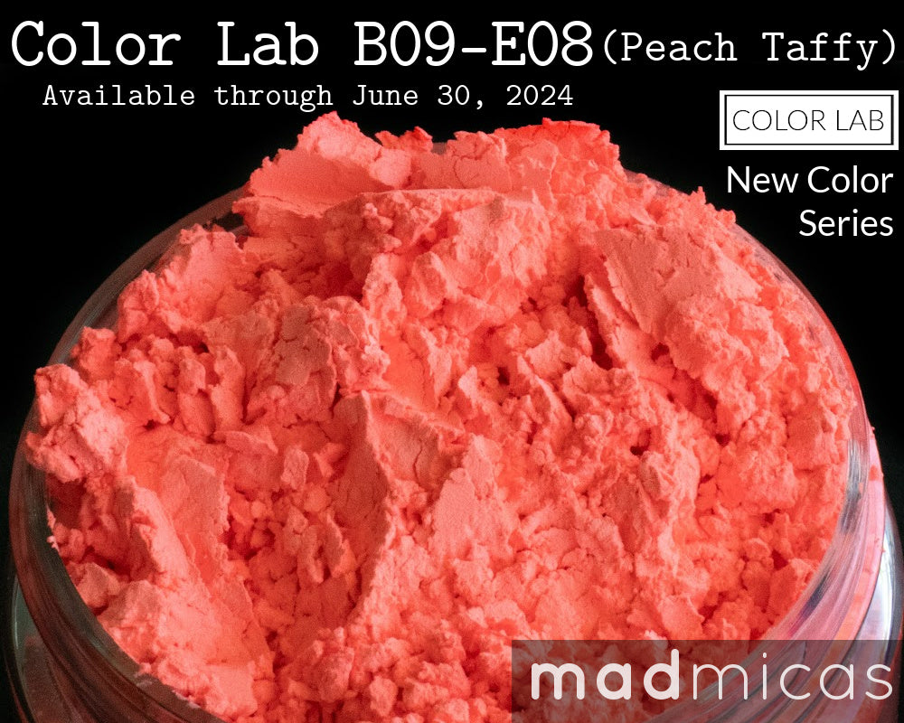 Color Lab™ B09-E08 (Peach Taffy) – Mad Micas