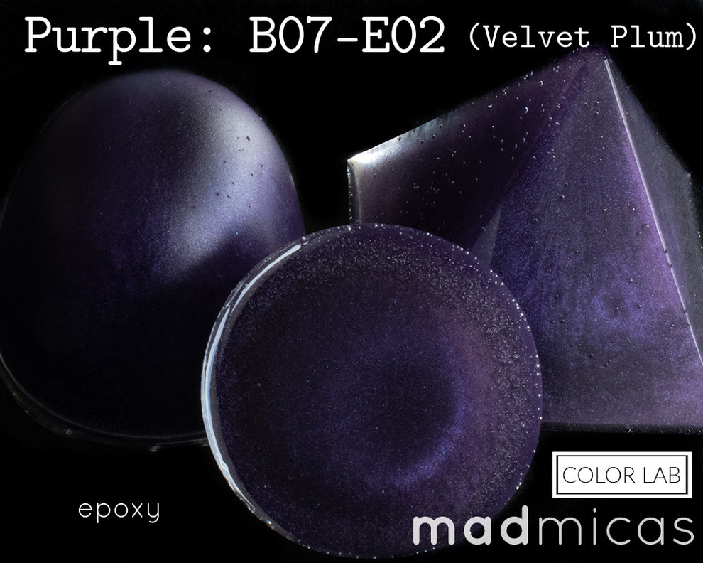 Color Lab™ Purple: B07-E02 (Velvet Plum) – Mad Micas