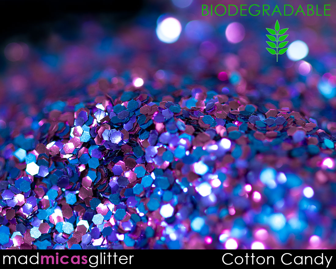 Cotton Candy Biodegradable Glitter Mix – Mad Micas
