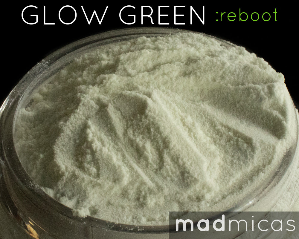 Glow Green - Glow In The Dark Pigment – Mad Micas