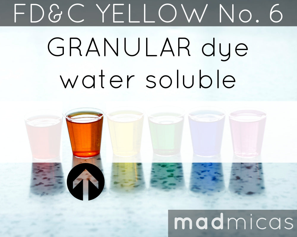FD&C Yellow No. 6 Dye – Mad Micas
