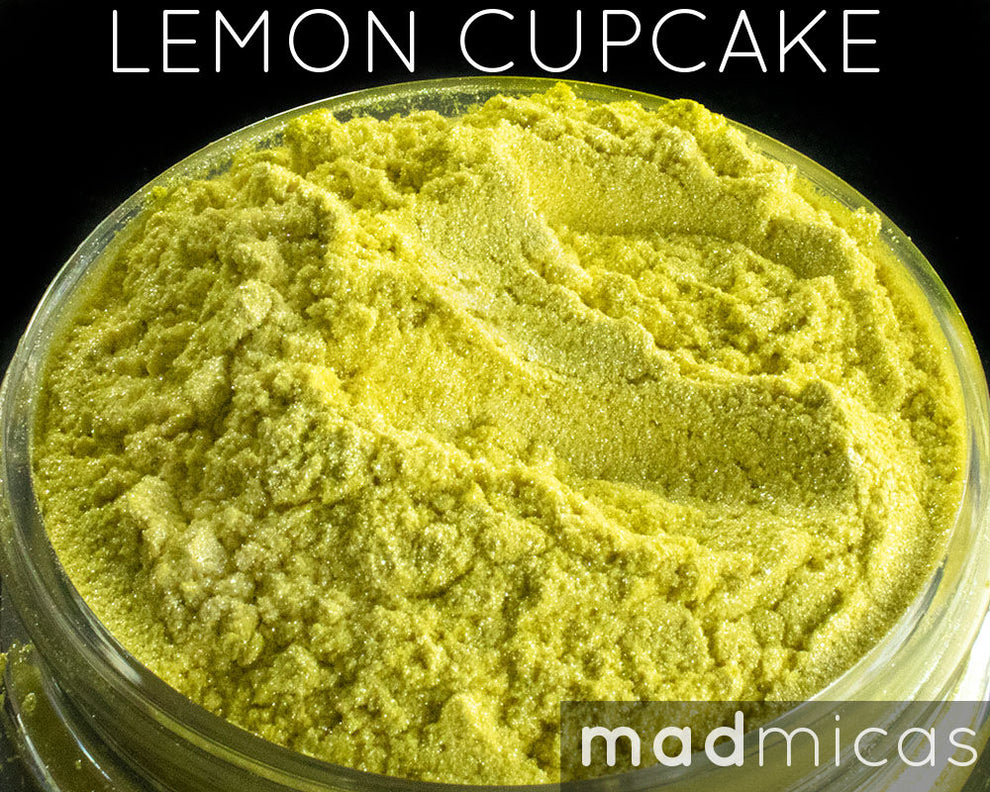 Lemon Cupcake Premium Yellow Mica – Mad Micas