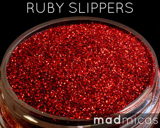Ruby Slippers Red Glitter – Mad Micas